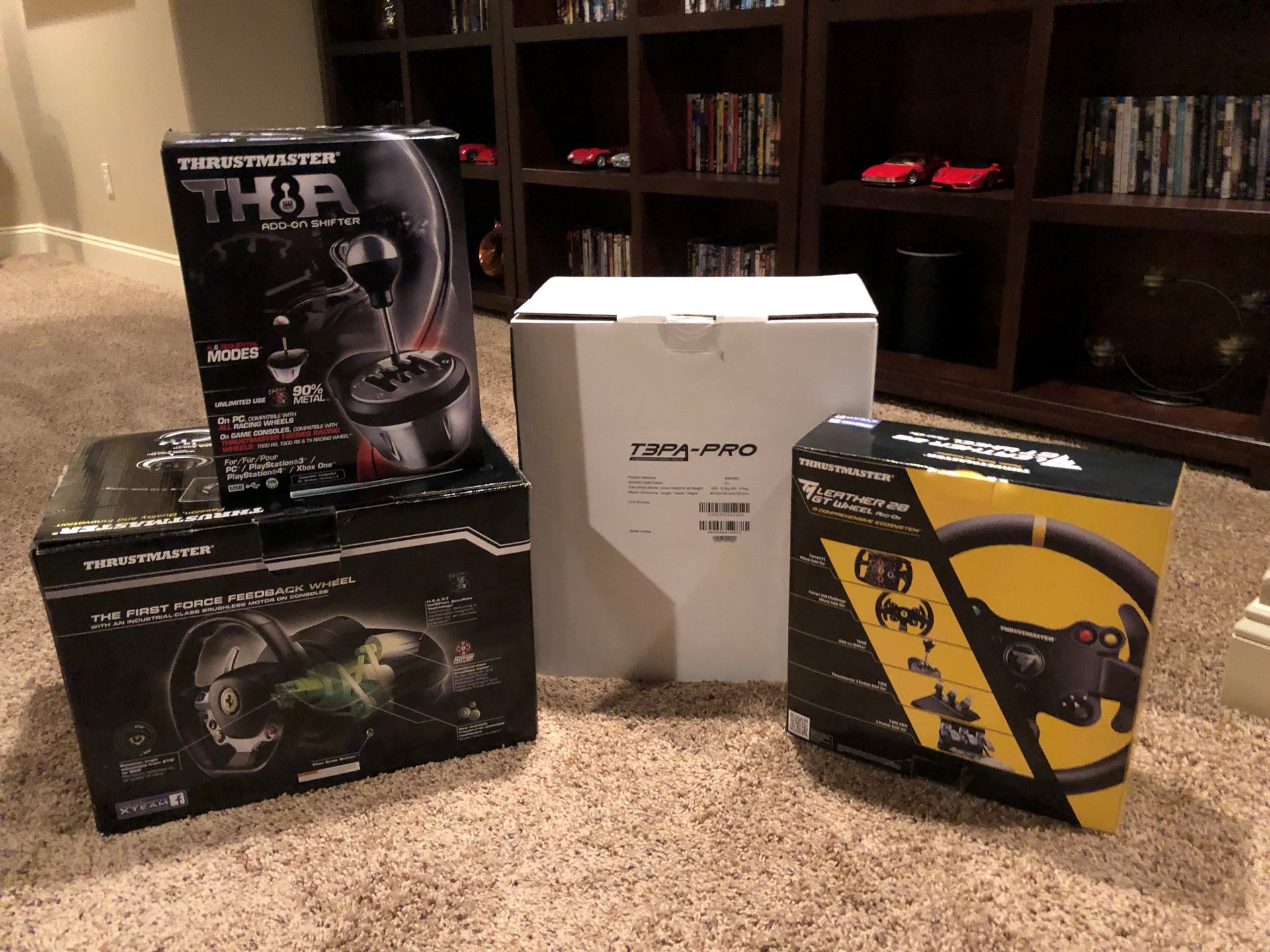 FS: Thrustmaster TX racing wheel, T3PA-Pro Pedals, GT Wheel & TH8A ...