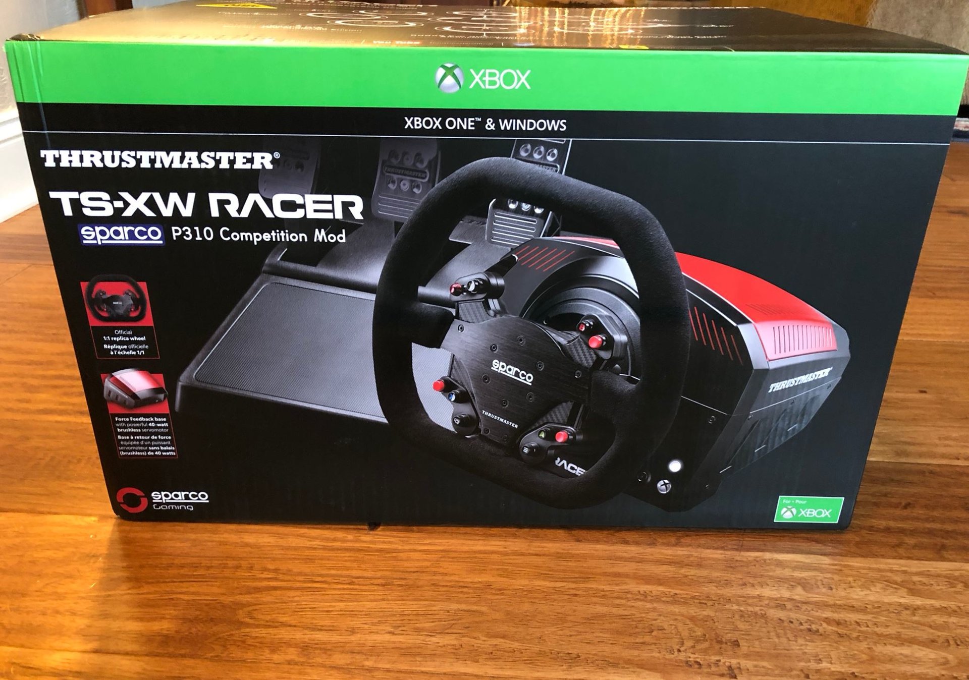 FS: Thrustmaster TS-XW Racer Sparco with P310 Comp Mod | [H]ard|Forum
