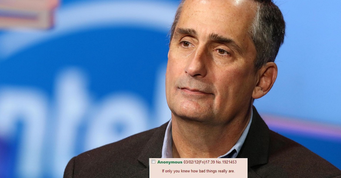 Charlie Demerjian Says Intel’s Firing of CEO Brian Krzanich is a Cover ...