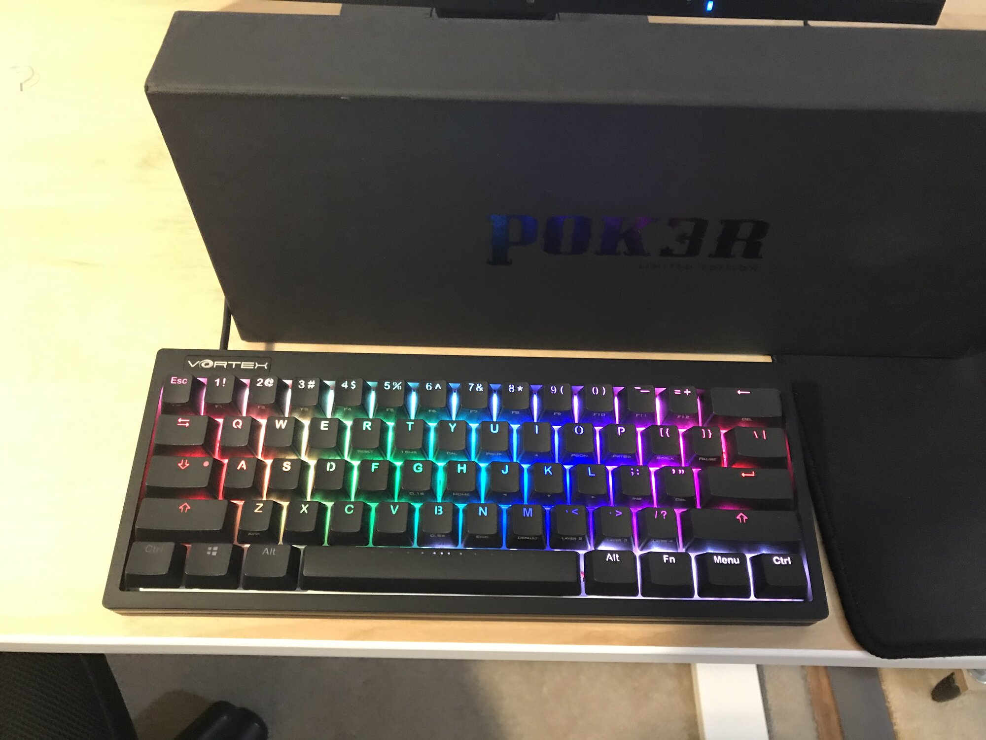 FS: Vortex POK3R RGB Limited Edition MX Red 60% Keyboard | [H]ard|Forum