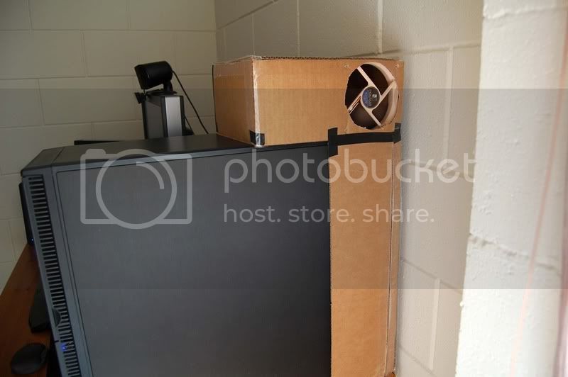 My PC hot air exhaust project (vent hot air outside the room) | [H]ard ...