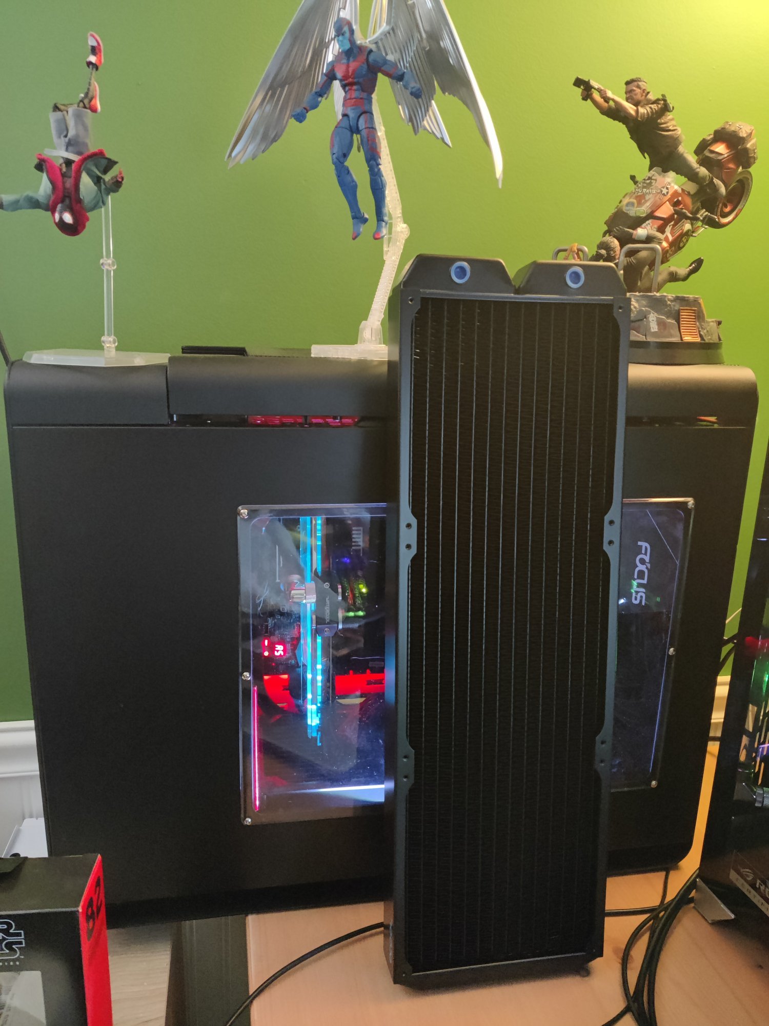 Need suggestions on how to accommodate a 3090 in a Silverstone FT02 ...