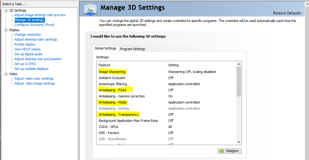 NVIDIA card w/ FreeSync - Pixelated graphics (especially hair) | [H]ard ...