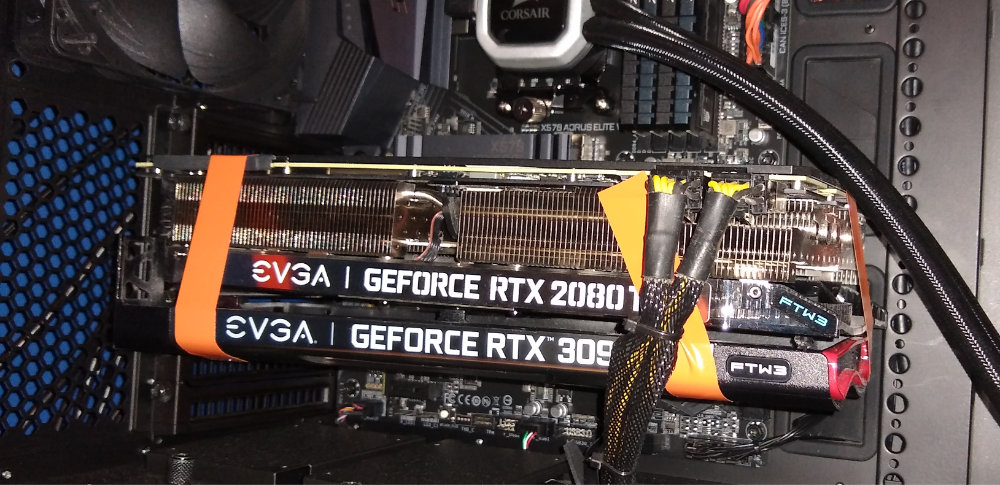 Evga sent me a black lipped shroud to replace my red lipped shroud ...