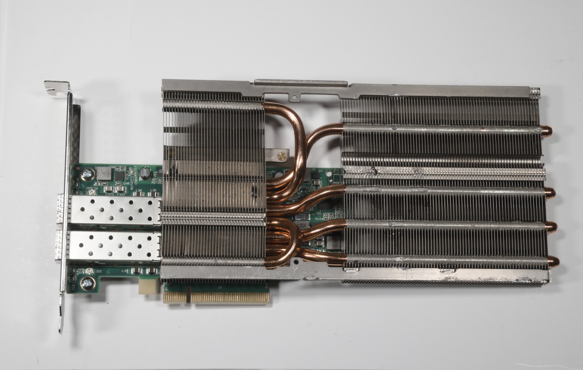 10Gb Network card + GPU heatsink = ? | [H]ard|Forum