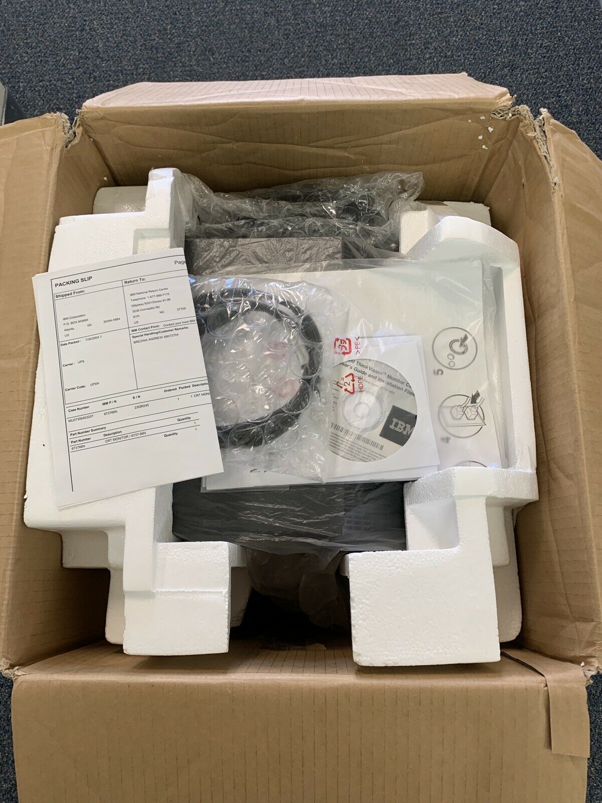 NIB IBM ThinkVision C170 17" Color CRT | [H]ard|Forum