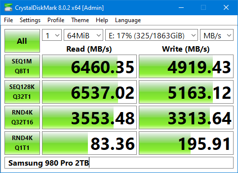Samsung 950 Pro vs 980 Pro? | [H]ard|Forum