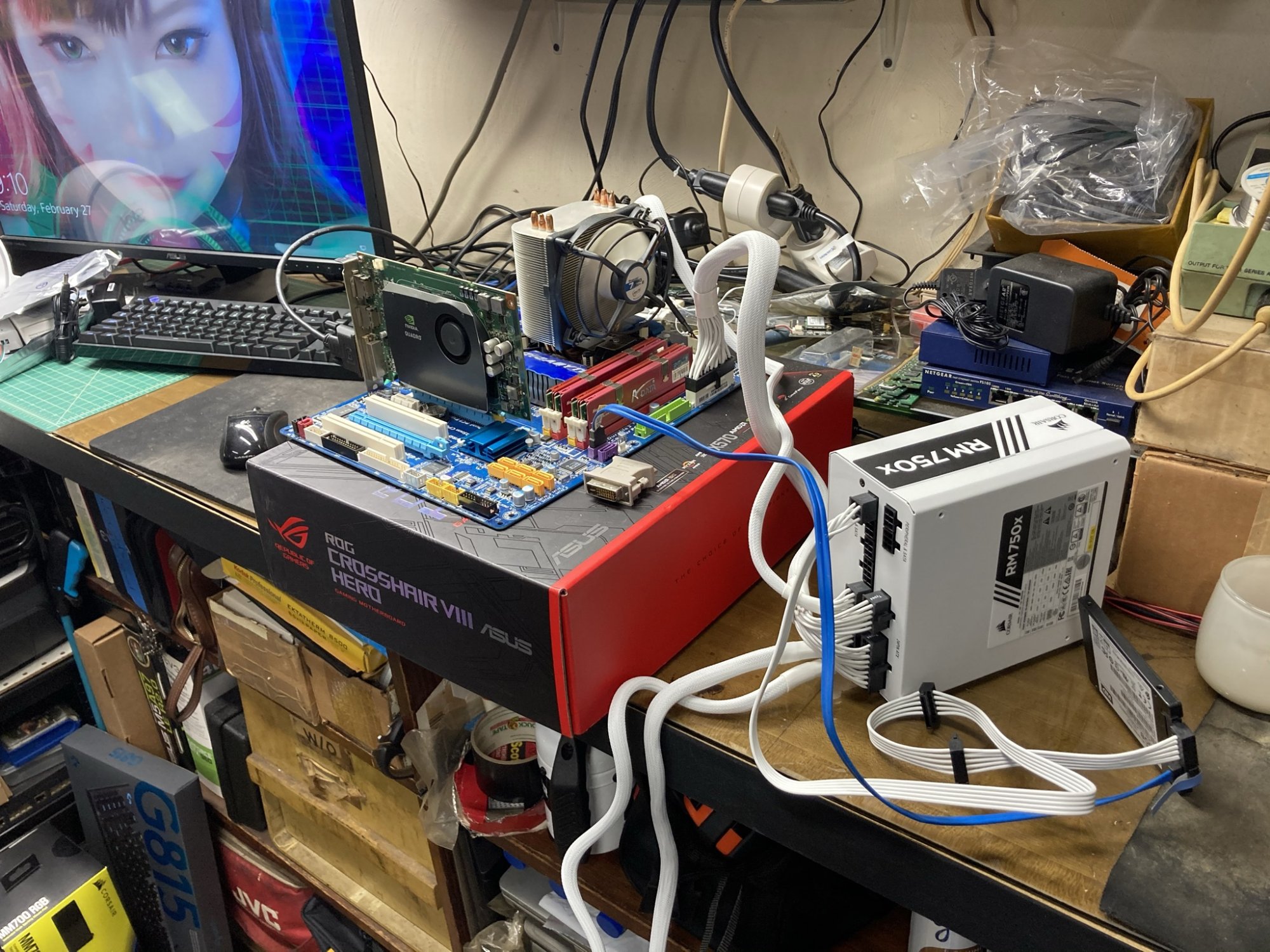 Friend's PC is going haywire after GPU died, I have no idea what could ...