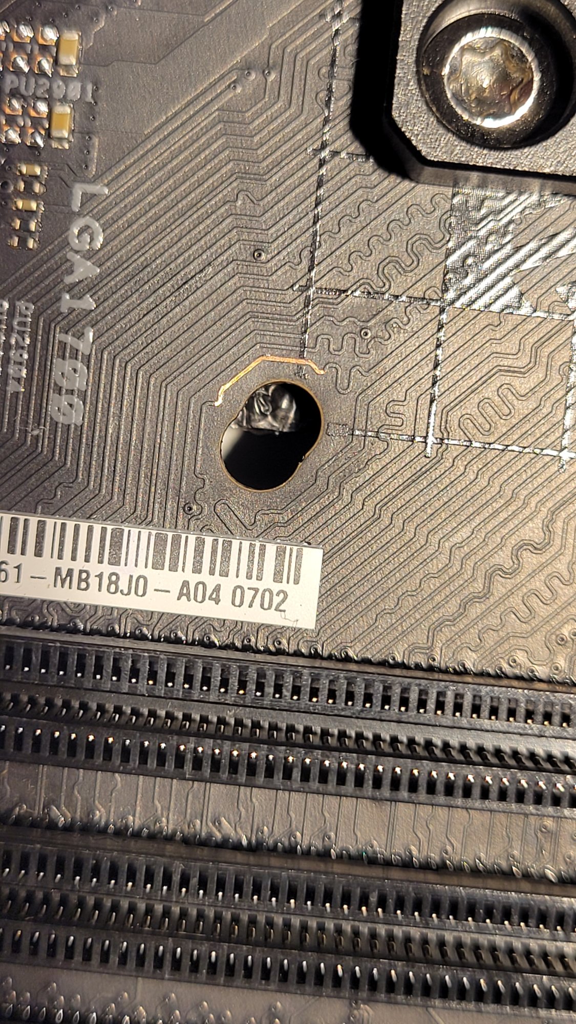 Motherboard trace damage, repairable? | [H]ard|Forum