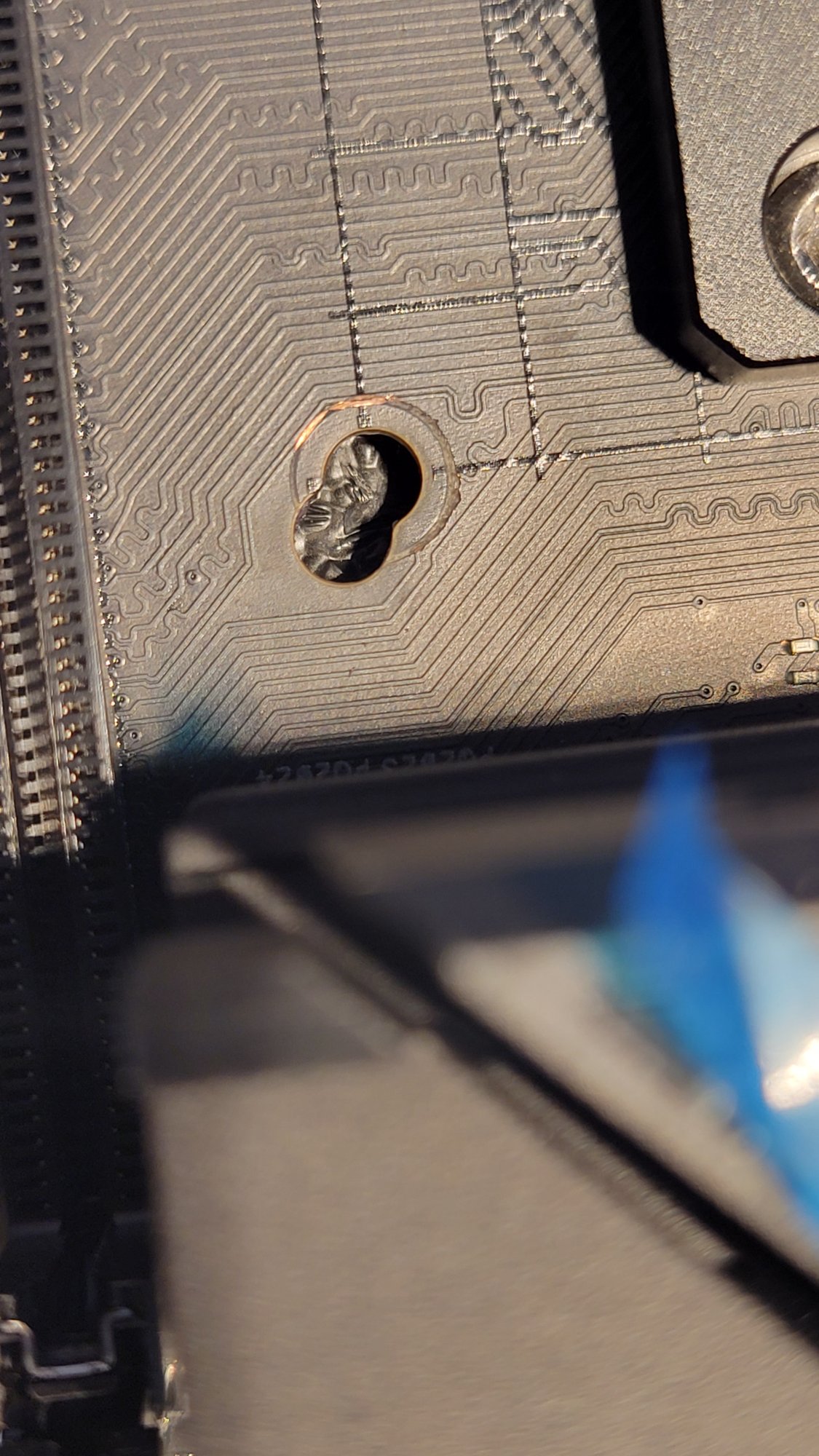 Motherboard trace damage, repairable? | [H]ard|Forum