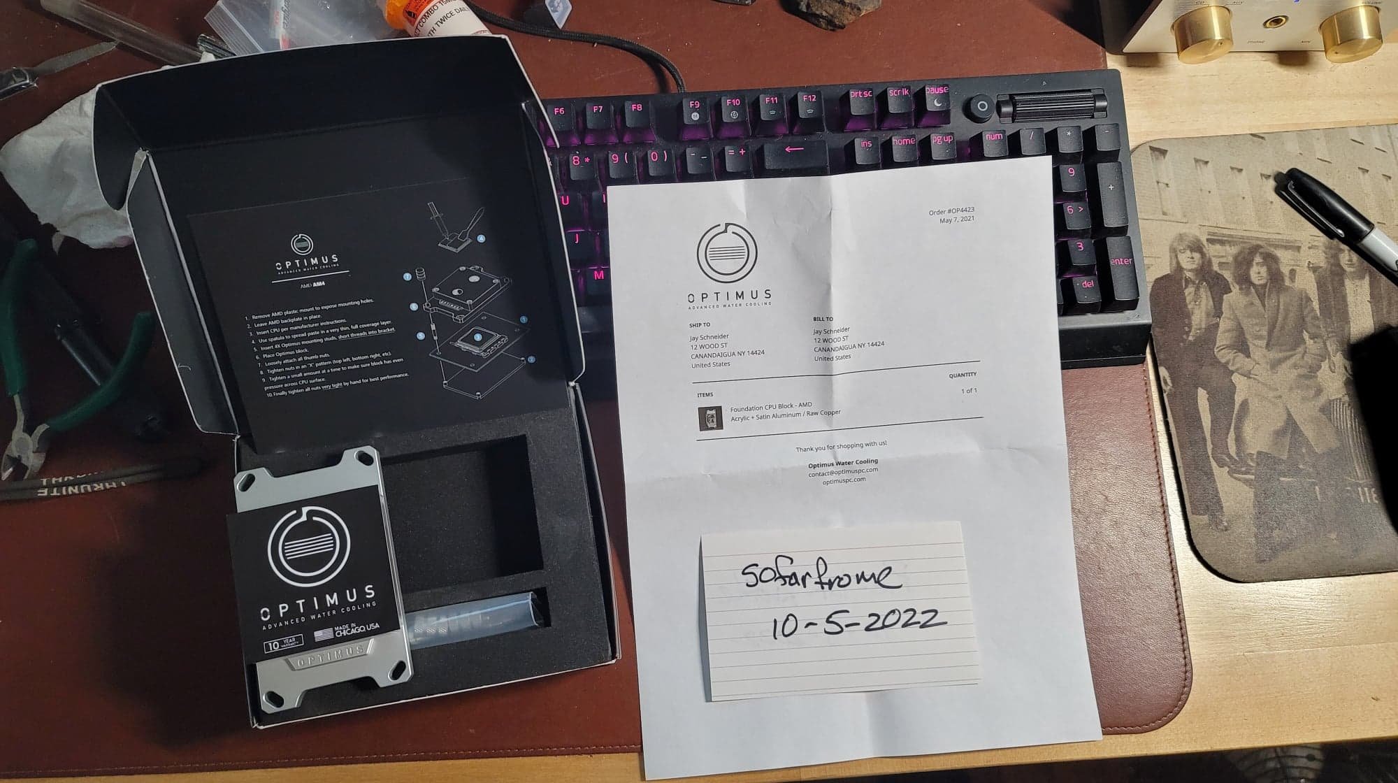 FS: Optimus Foundation AMD CPU Block - NIB | [H]ard|Forum