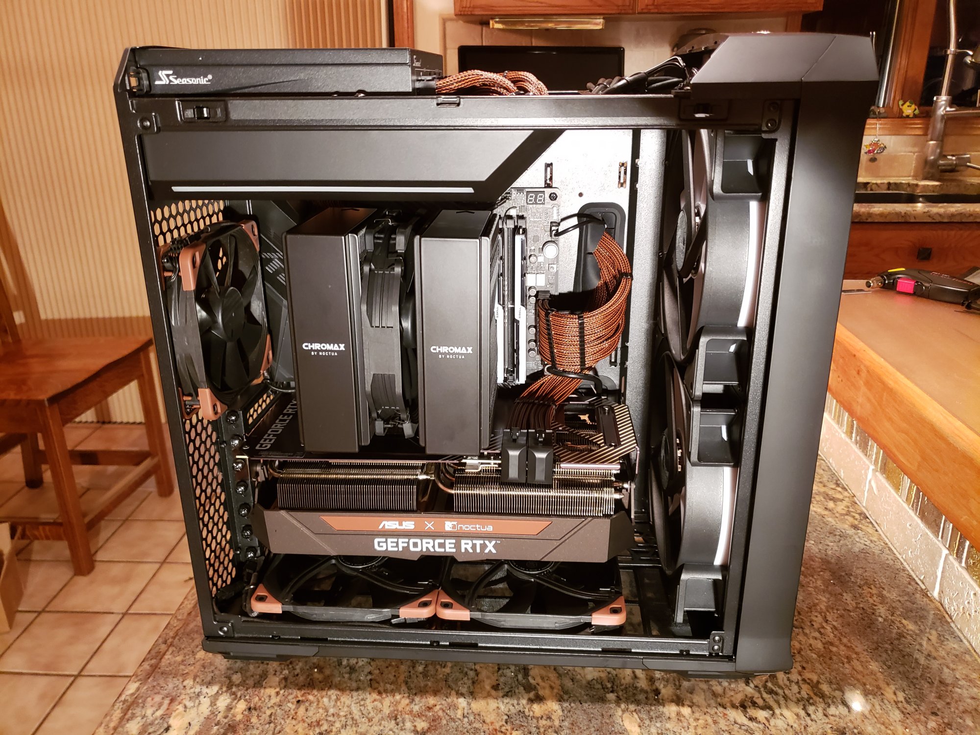 Noctua 3080 OC build in Torrent Compact case | [H]ard|Forum