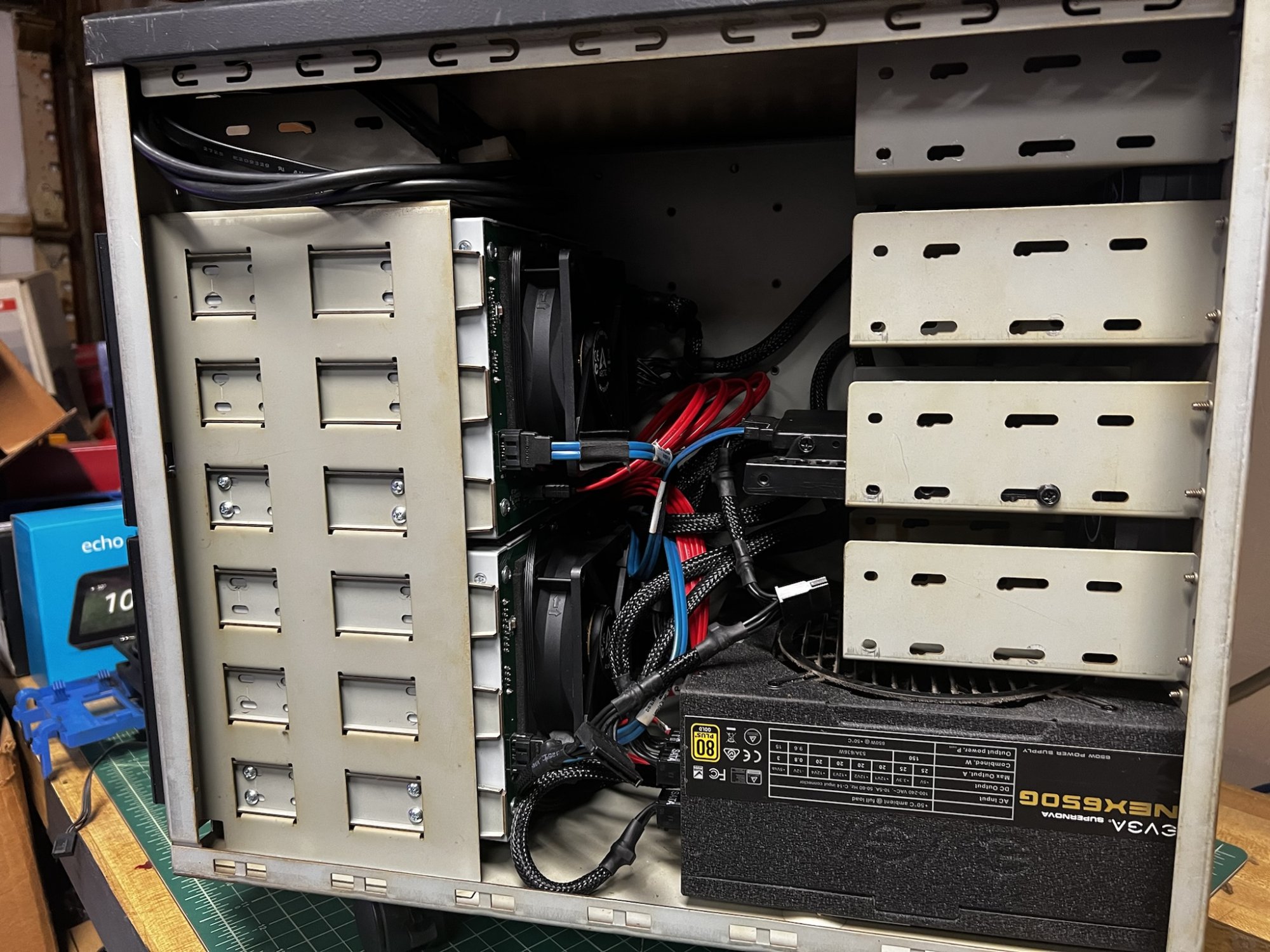Tower case that holds 16 internal 3.5 inch bays? | [H]ard|Forum