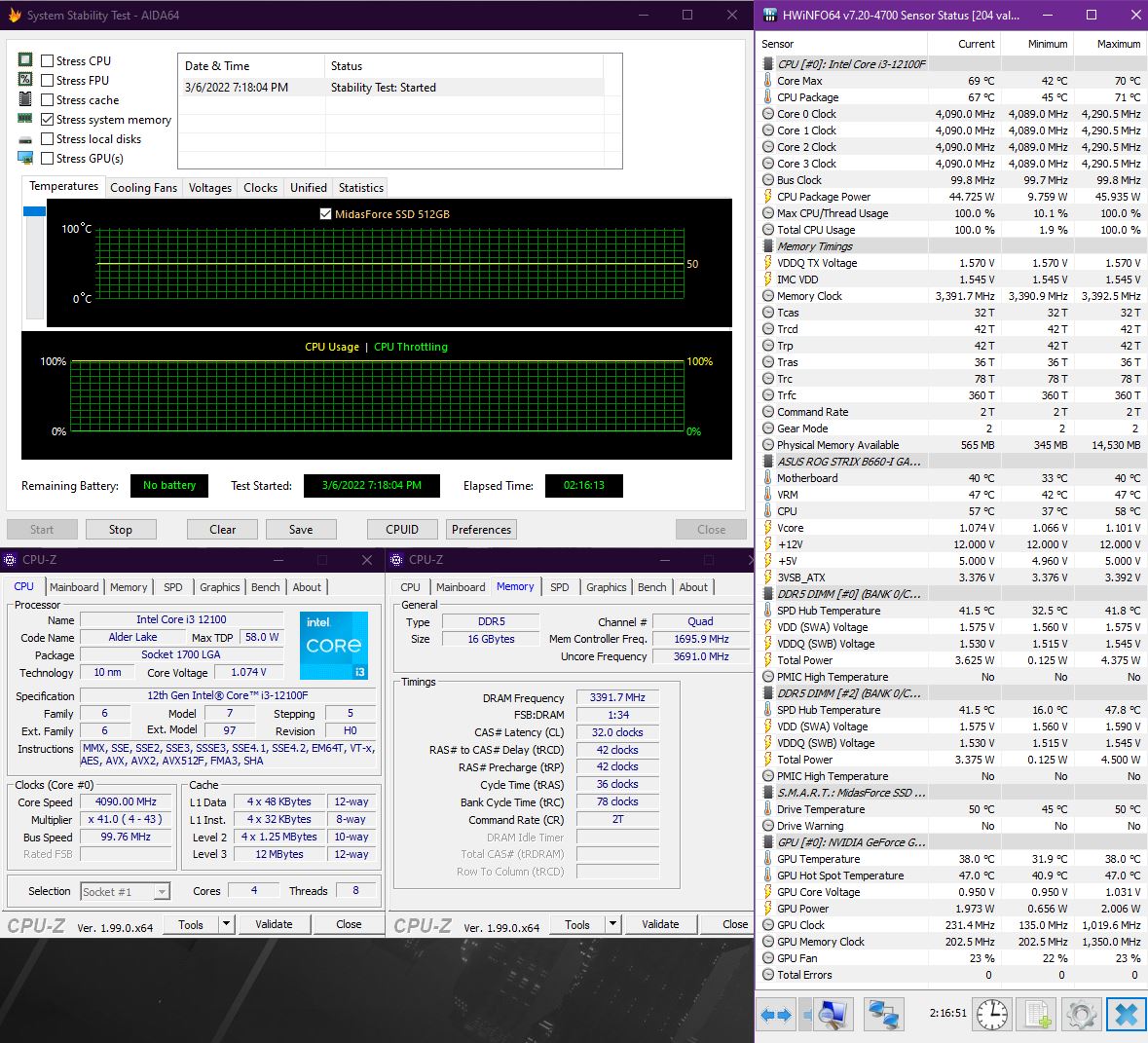 New DDR5 6600 issues | [H]ard|Forum