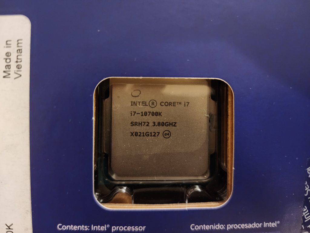 SOLD: CPU+Mobo+RAM Combo - Intel 10700k (Asus SP 93 chip, 5.0GHz stable ...