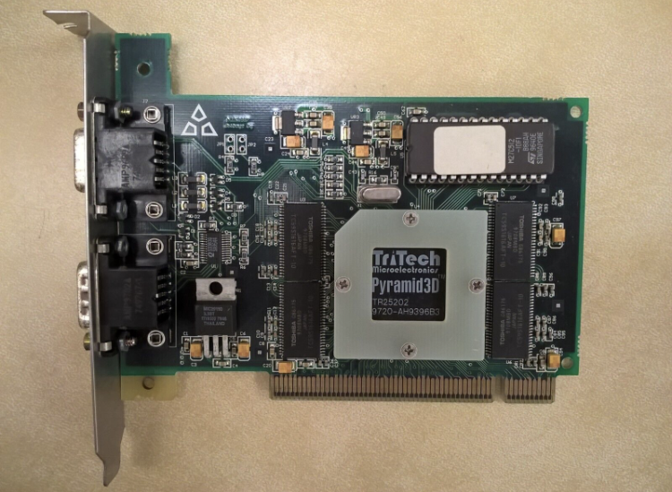 BitBoys Prototype 3d Accelerator, Pyramid3D TR25202 | [H]ard|Forum