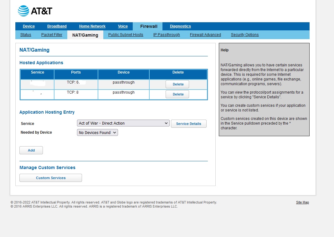 Right now for Port forwarding for it to work I have to forward the ...