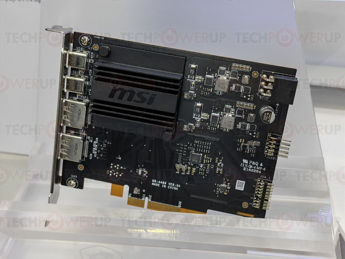 MSI, Realtek, & Asmedia Demo Their First USB4 Hub Controllers at ...