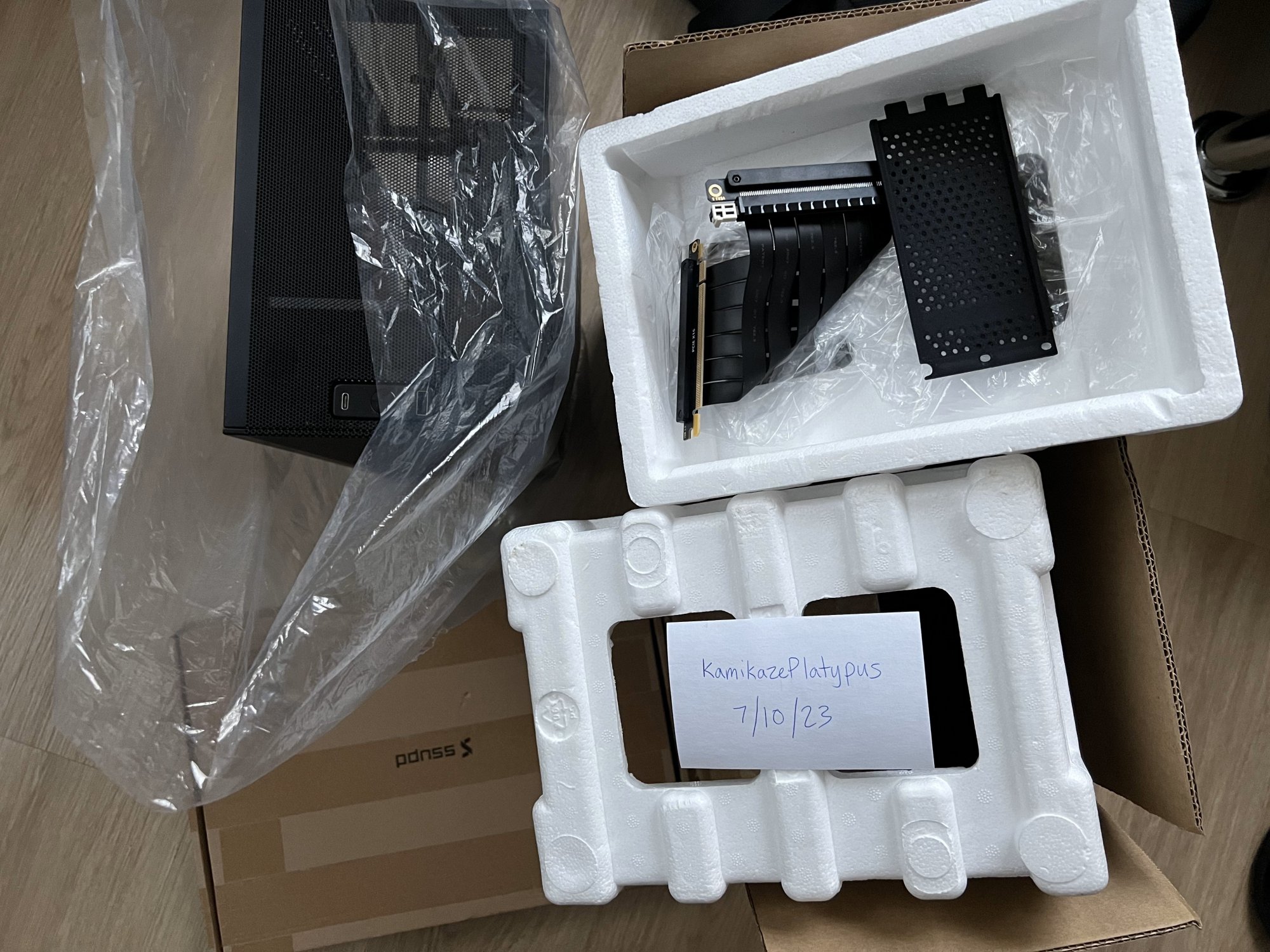 FS: Black Meshlicious w/ 4.0 Riser, RTX 3090 Ti FTW3 w/ Bykski block ...