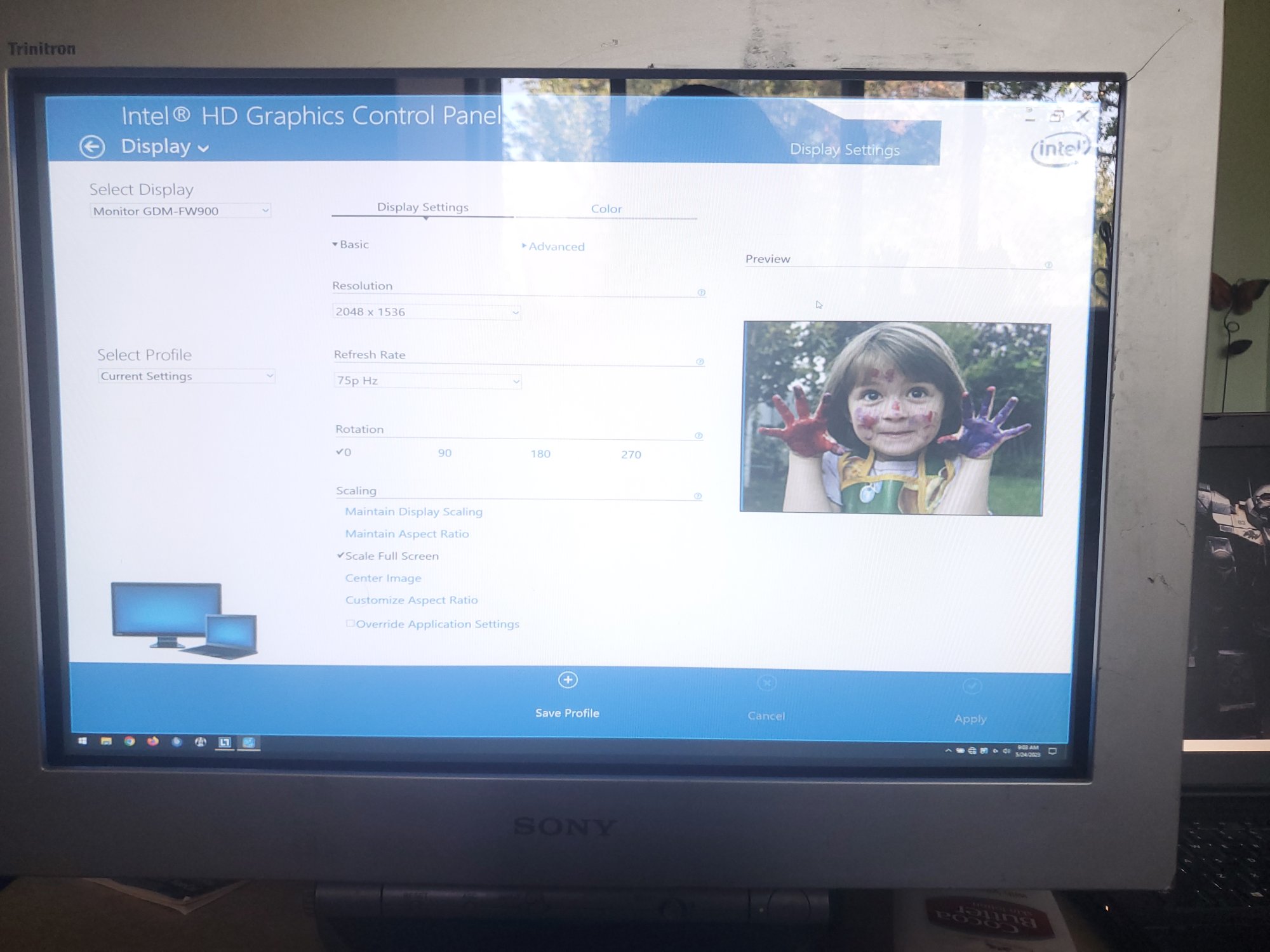 Sony GDM-FW900 Flat Widescreen 24" FD Trinitron CRT Monitor | [H]ard|Forum