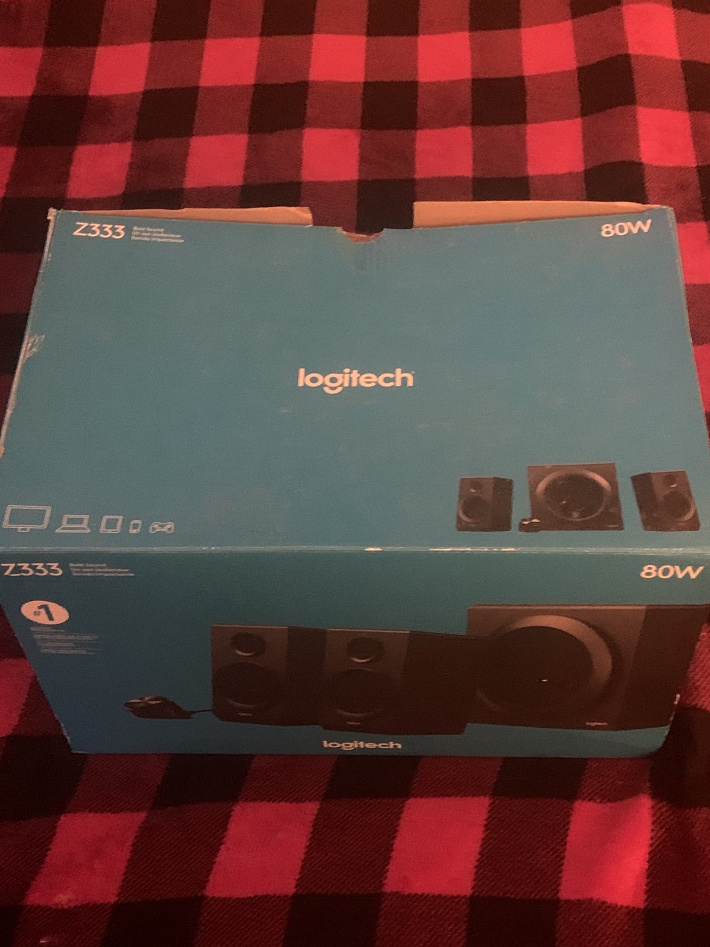 FS: Logitech Z333 Speakers with subwoofer/Perixx Natural ergonomic ...