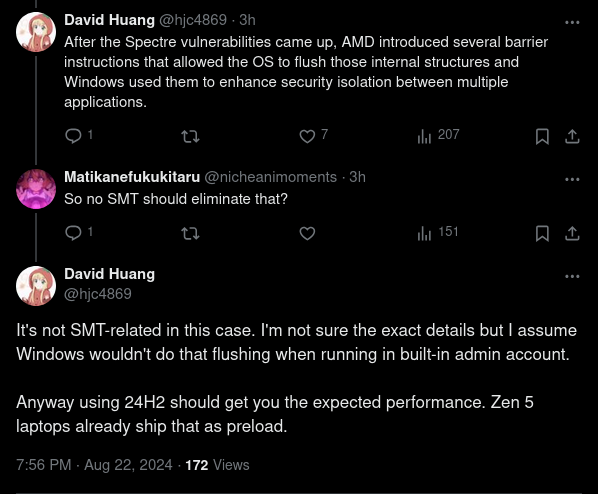 AMD In Talks with Microsoft to Improve Zen 3 thru Zen 5 Performance in ...