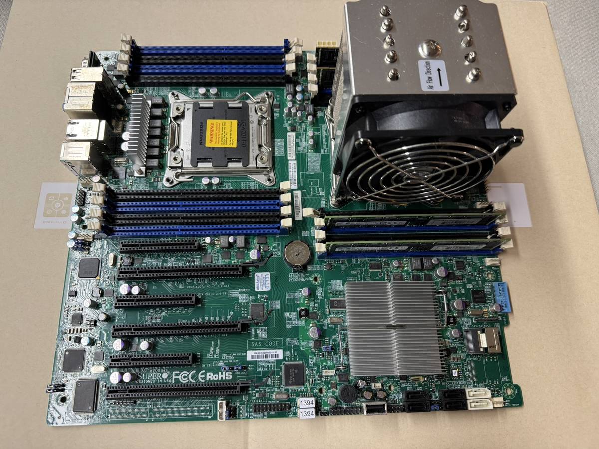 ASRock 2011v3 dual Xeon 2650v3 (20c40t), Supermicro X9DAi, Ubiquiti ...