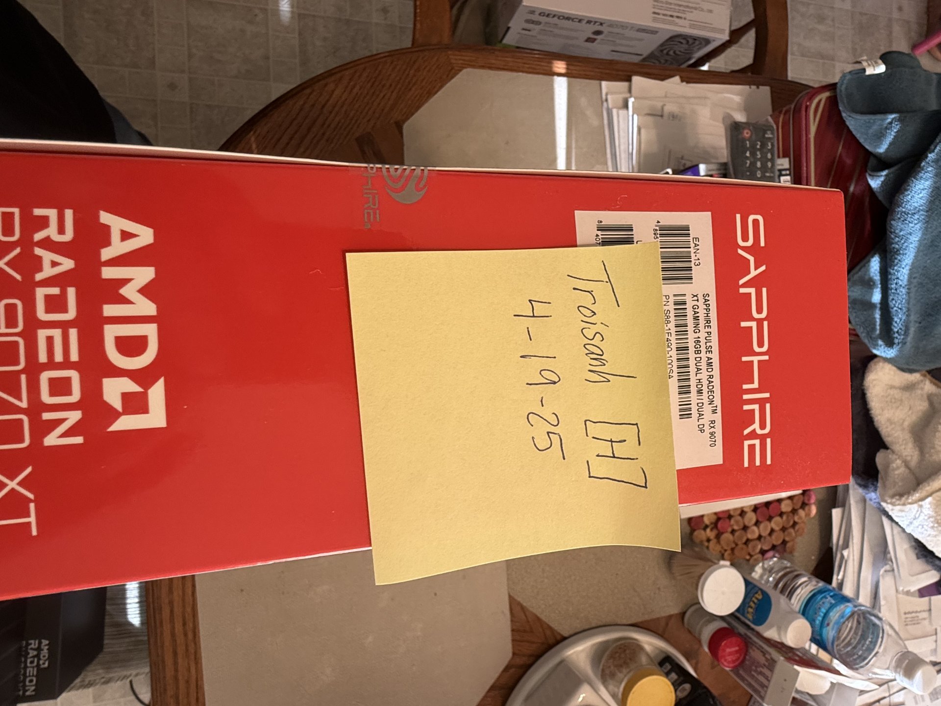 WTS NIB white MSI rtx 4070ti super, NIB rx 9700xt, used 6900xt and used ...