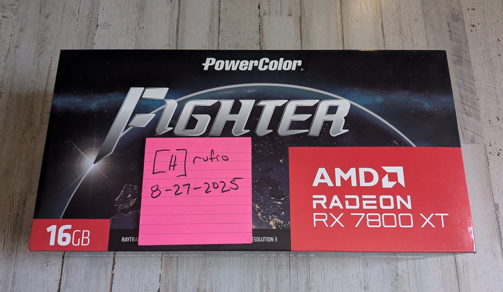 SOLD: LNIB Powercolor Fighter AMD Radeon 7800 XT (7800XT) | [H]ard|Forum