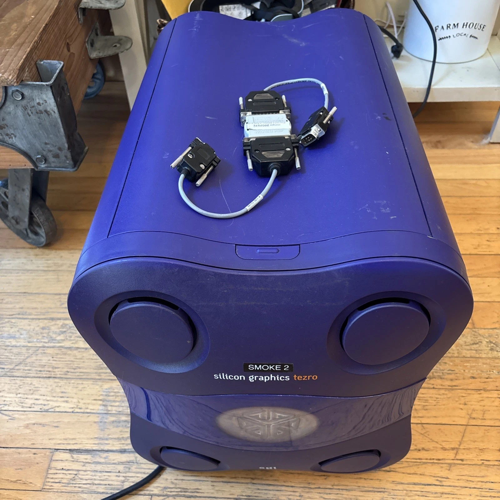 SGI Silicon Graphics Tezro Workstation With Super Rare Discreet Smoke ...