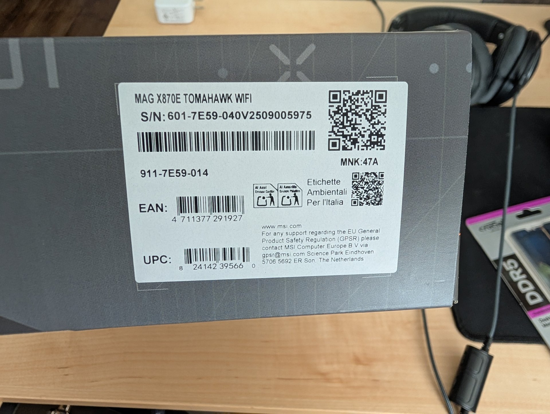 FS:NIB MSI Tomahawk X870E (32GB DDR5 available with purchase) | [H]ard ...