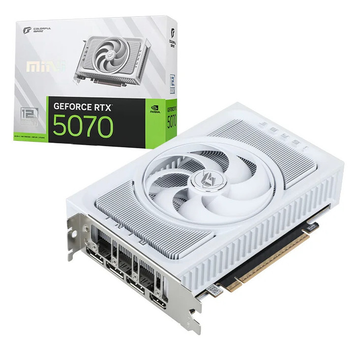 Colorful Expands iGame RTX 5070 Mini OC Series with White Edition | [H ...